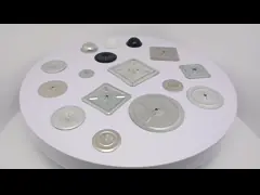 1.5 Inch Perforated Insulation Pins Self Locking Washers Flat Washer Round Galvanized Steel Plaster