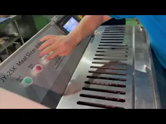 Macchina per tagliare carne e tagliare la carne per tagliare la carne congelata con trasportatore di alimentazione