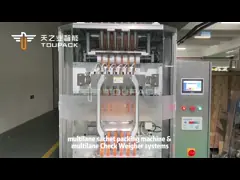 China Stick Pack Multi Lane Packing Machine 2-16 Columns 55 BPM for sale