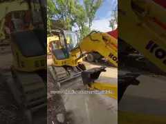 Used Komatsu PC55MR Mini Excavator 5.5T with 1.2m3 Bucket