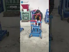 China Construction Interlocking Brick Making Machine Red Block Making Machinery for sale