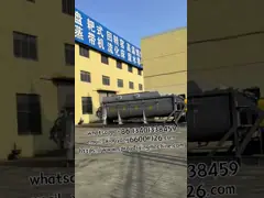 China Customized Vacuum Sludge Dryer for Waste Materials with Wedge-shaped blades for sale