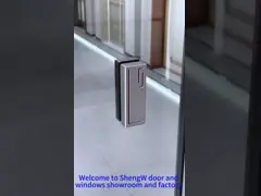 Narrow edge sliding door