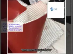 Ткань из силиконовой ткани с высокой температурой 900-1700 градусов