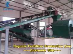 Compost fertilizer granulation equipment production line organic fertilizer pellet making machine