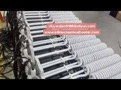 Нагреватель с погружением из ПТФЕ для кислотного нагрева 1KW-36KW 110V-480V