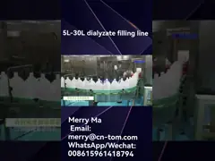 China Full-Automatic Dialysis Solution Packaging Line for 5-30KG Containers for sale