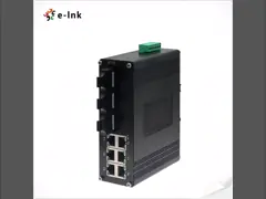 Industrial 6-port 10/100Base-T + 3-port 100BASE-FX Ethernet Switch