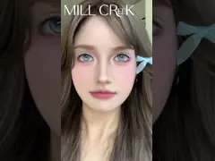 China Blue Pink HEMA Natural Eye Contacts 365 Days 8.5mm Base Curve Natural Looking Colored Contacts for sale