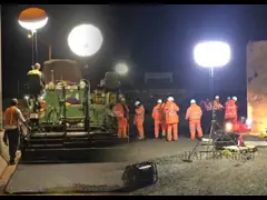 800W Dimmable LED Inflatable Light Tower Customizable for Night Rescue  Construction Safety