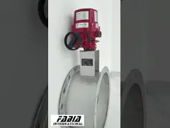 Electric Flanged Air Valve Butterfly Valve