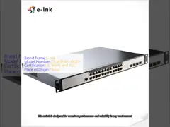 L3 24-Port 10/100/1000T + 4-Port 10G SFP+ Managed Ethernet Switch