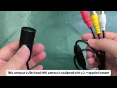 미니 툴 AHD 카메라 HD 2MP 픽셀 3.6mm 왜곡이 없는 렌즈 CCTV 보안 카메라