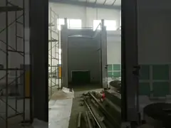 China Large Spray Booths for Bus Truck Painting Heavy Duty Truck Paint Baking Room Diesel Heating System Spraying Oven for sale