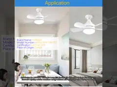 China wholesale    Dimmable Lamp E27 Socket LED Bulb 5 Blade Fan Light Led Bulb With Fan for sale