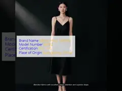 Lightweight And Comfortable 100% Polyester 105g/m² Evening Dress Sundress For Everyday Casual Work Shirt