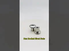 China 316 Stainless Steel Heavy Duty Rivet Nuts M6 to M12 Hex Socket Drive for sale