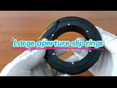 Large aperture slip rings