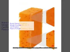 Éco-friendly épurateur d‘éponges de cellulose végétale naturelle éponges de cellulose personnalisées