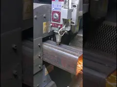 China Water Cooling Laser Pipe Cutting Machine with Laser Wave Length 1070nm and Raycus Laser Source for sale