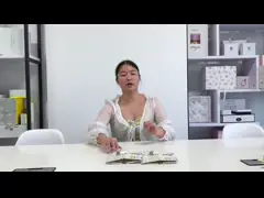 XL 패키지 인쇄 화장품 접이성 카드 상자 카드 종이나 접이성 카드 상자 폴더 립 패키지 상자 리본 활