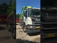 2020 Zoomlion 63m Concrete Pump Truck with Scania Chassis