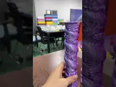 Silk Dual Color Purple Silver