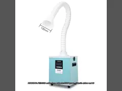 China FES150D Azure Benchtop Solder Fume Extractor Electronic Fume Extraction Equipment for sale