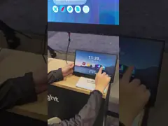 P0.7 Smart LED Poster Display 600*337,5mm COB Druckguss Aluminium Schrank