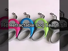 Colored Sublimation Automatic Retractable Dog Leash Heat Transfer Pet Leash Cat Leash 3M And 5M
