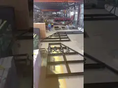 China Customized Energy Saving Soundproof Glass Curtain Wall with Unique Design Patterns for sale