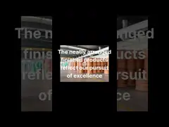 The neatly arranged finished products reflect our pursuit of excellence