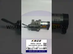 04513018 02938080 DEUTZ BF4M2012C ENGINE 12V FLAMEOUT SOLENOID FOR VOLVO EXCAVATOR
