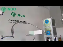 China IEC 60529 IPX3 IPX4 Waterproof Test System Oscillating Tube Rain Test Equipment for sale