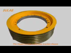 Elevator Motor Gearless Traction Motor Lift Motor Suitable For Machine Roomless Elevator Traction Sh