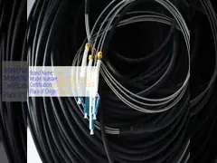 Outdoor Armored 2-12Core SM Fiber Patch Cable (SC, LC, FC, ST Connector Optional)