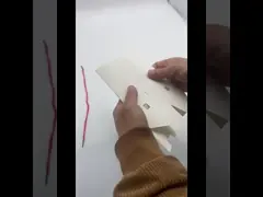 Custom Kraft Paper House Shaped Gift Box with Hollow Design