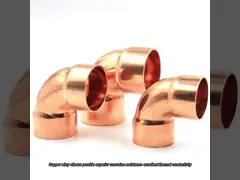 Welded Connection Copper Nickel Elbow Pipe Fitting With Forging Technology