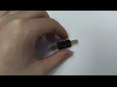 China Flange Mount Hermetic Feedthrough Connectors with Voltage Rating of 500V and Contact Resistance of ≤10mΩ for sale