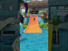 China Freefall Long Slide Combination Aqua Park Adult Rides Custom Fiberglass Water Slide High Speed Water Slide for sale