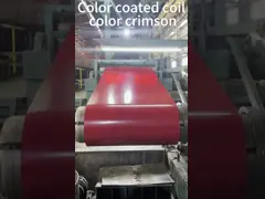 亜鉛メッキPPGI鋼コイル SGH400 カラー塗装 JIS AS EN ASTM規格