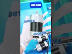 China NEMA23  36V 5500RPM Planetary Reducer Gearbox Lightweight Compact For Door Operators Brakes Can Be Added for sale