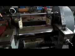 China XK-160 Lab Open Rubber Mixing Mill 380V with Safety Brake for sale