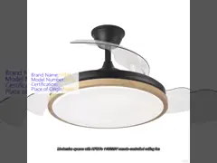 China wholesale   110V 220V Ceiling Fan Remote Control Modern 3 Blade Ceiling Fan With Light for sale
