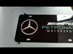 China Customized Various Sizes Of Sublimation Blank License Plates And License Plate Frame for sale