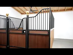High Strength Powder Coating European Horse Stall Stable With Accessories
