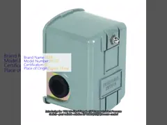 China Pump pressure tank accessories, pressure controller, household double-acting mechanical switch, PC-2 pressure switch for sale