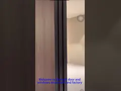 China Sapele Corrosion Resistant Aluminum Room Door Solid Core Door Soundproof for sale