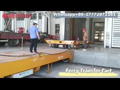 Two Sets of Transfer Cart are Used Together