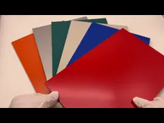 Cina 1.22x2.44m Rivestimento PVDF Colorato pannello composito di alluminio spazzolato con resistenza agli graffi in vendita